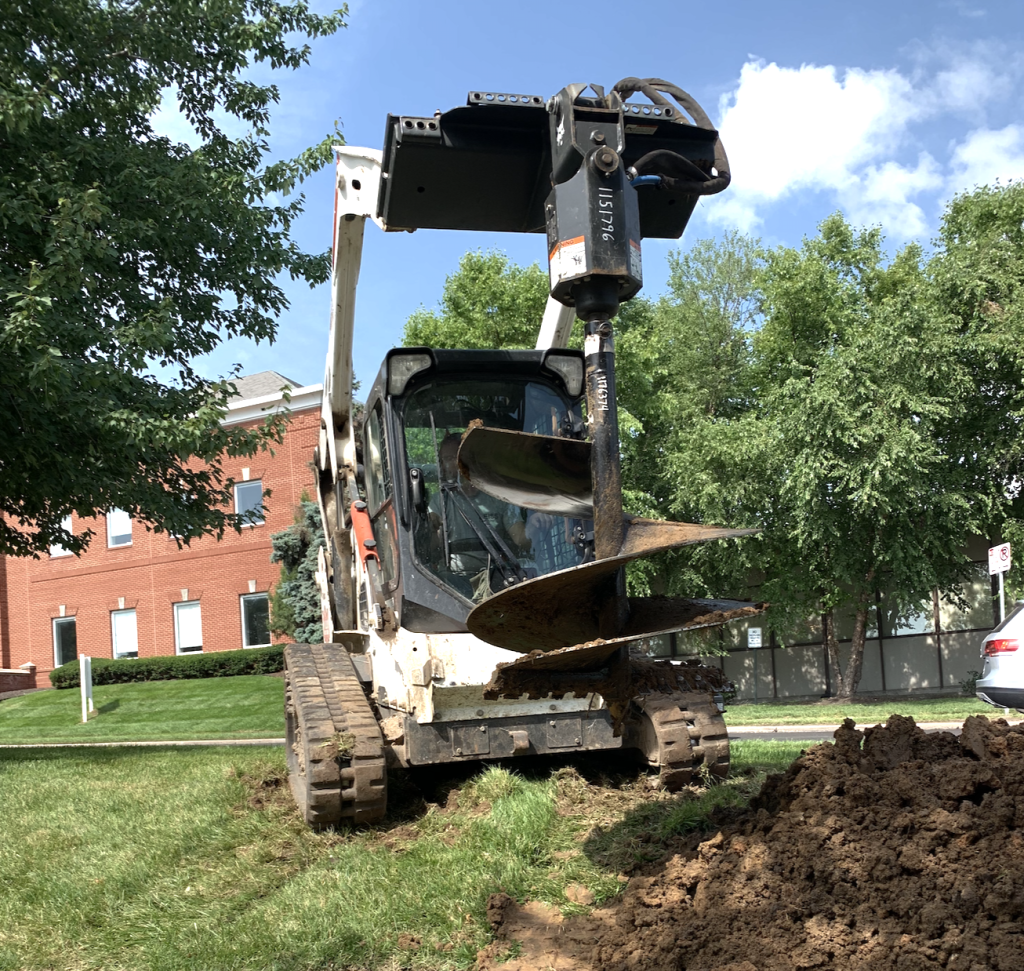 Commercial Sign Excavation - Reiss Earthworks